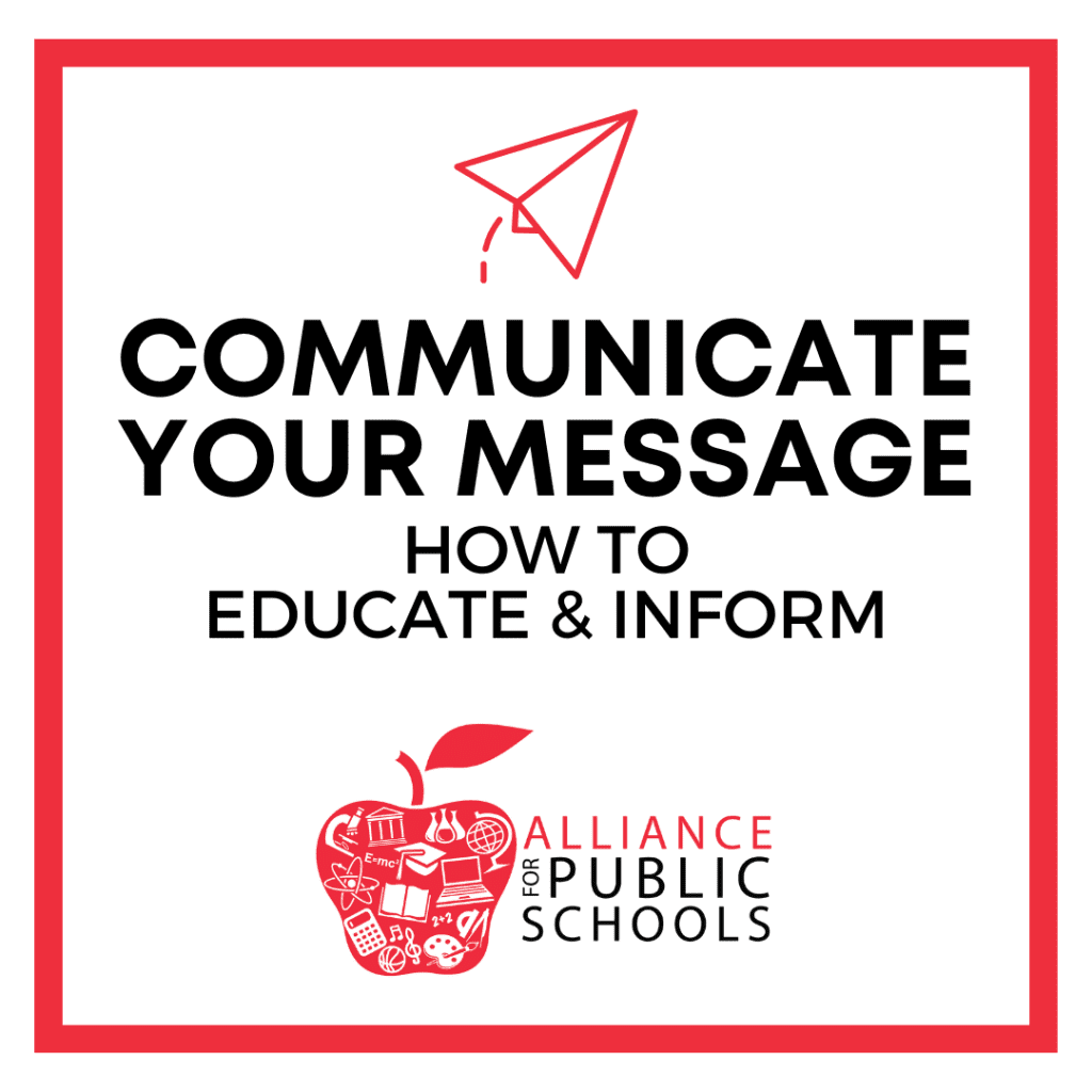 Become an Advocate for Children, Educators & Public Schools